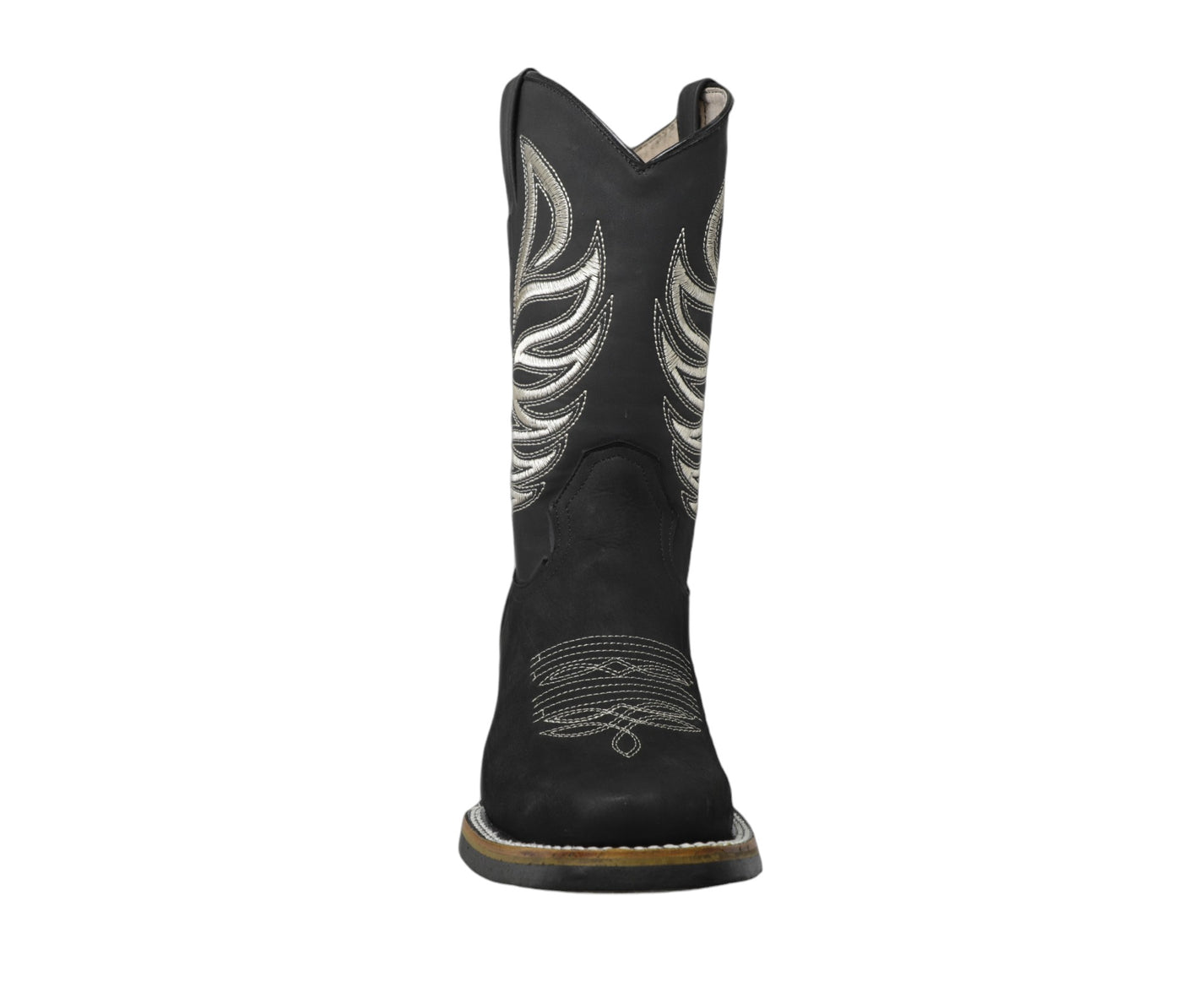 Botas Vaqueras Roper Ala Rodeo Nobuck Chata Suela Hule – Bota el tio
