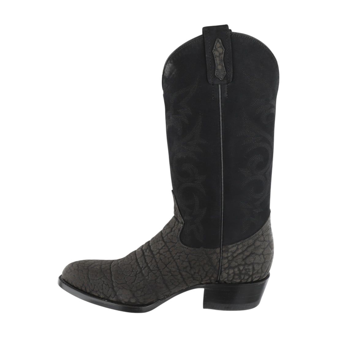 Botas Vaqueras Cuello Toro con Tubo Piel Nobuck Oval El General – Bota ...
