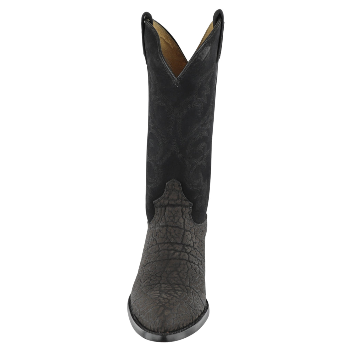 Botas Vaqueras Cuello Toro con Tubo Piel Nobuck Oval El General – Bota ...