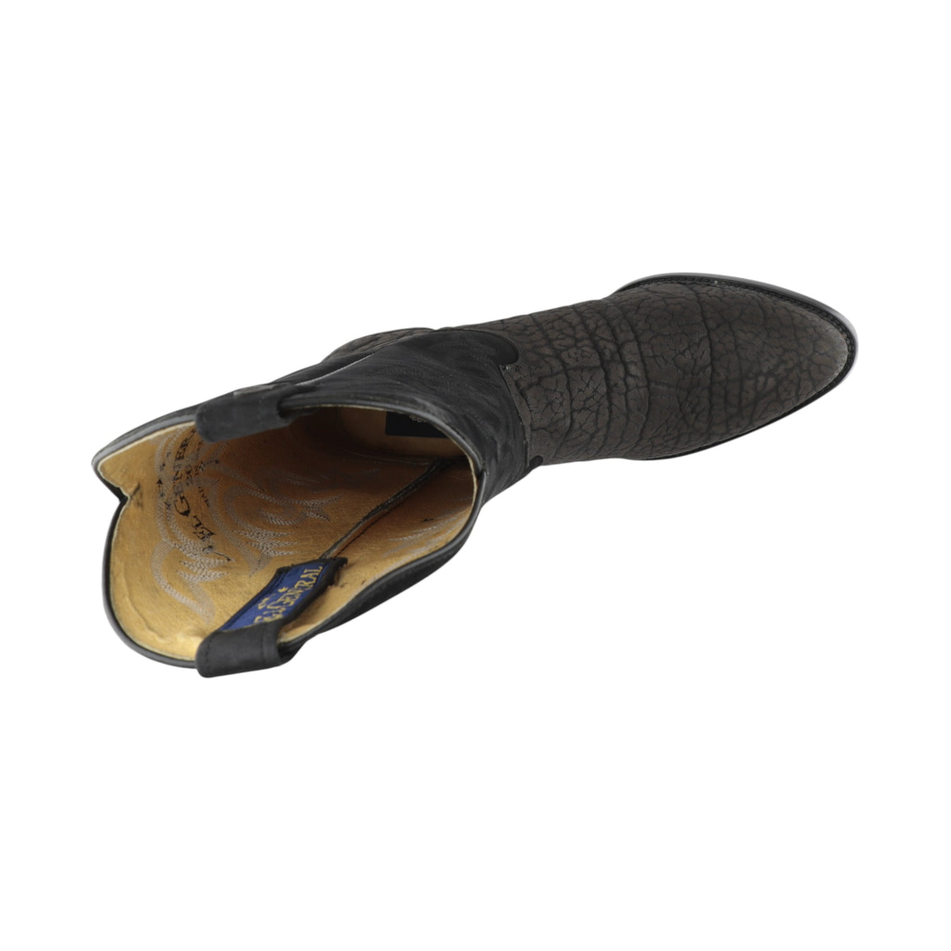 Botas Vaqueras Cuello Toro con Tubo Piel Nobuck Oval El General – Bota ...