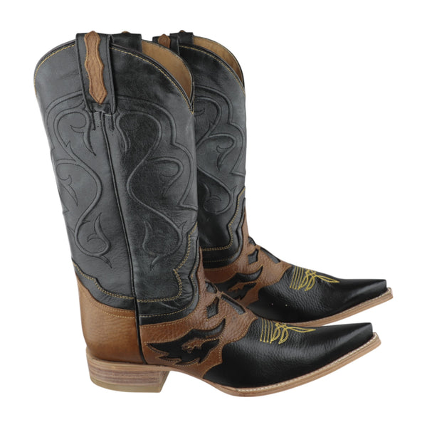 Botas Vaqueras 221 Piel Juárez Antifaz El General – Bota el tio